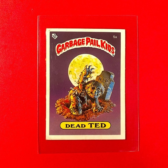 Topps | Other | 985 Topps Garbage Pail Kids 1st Series Dead Ted 5a Rare ...